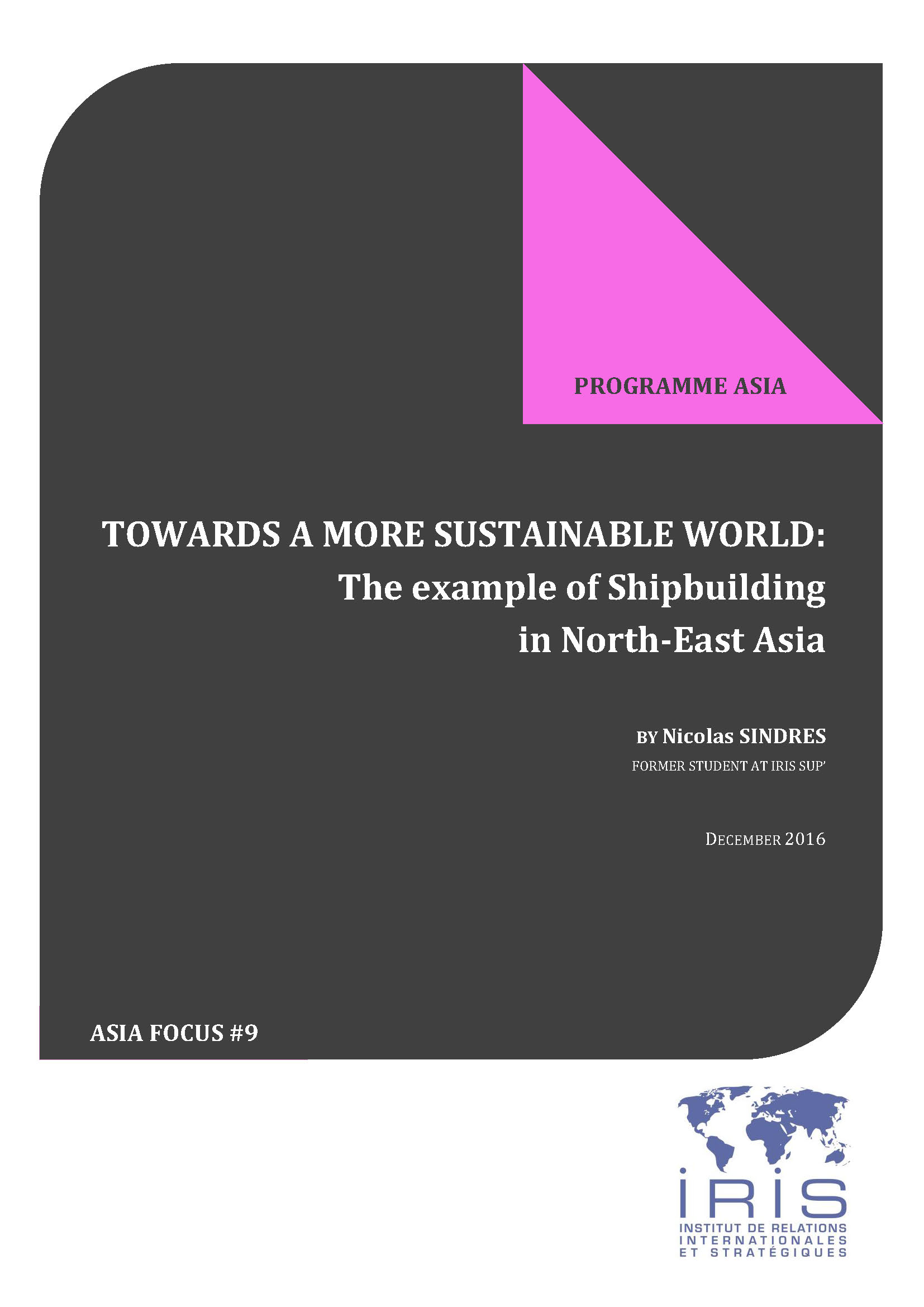 Towards a More Sustainable World: The Example of Shipbuilding in North ...