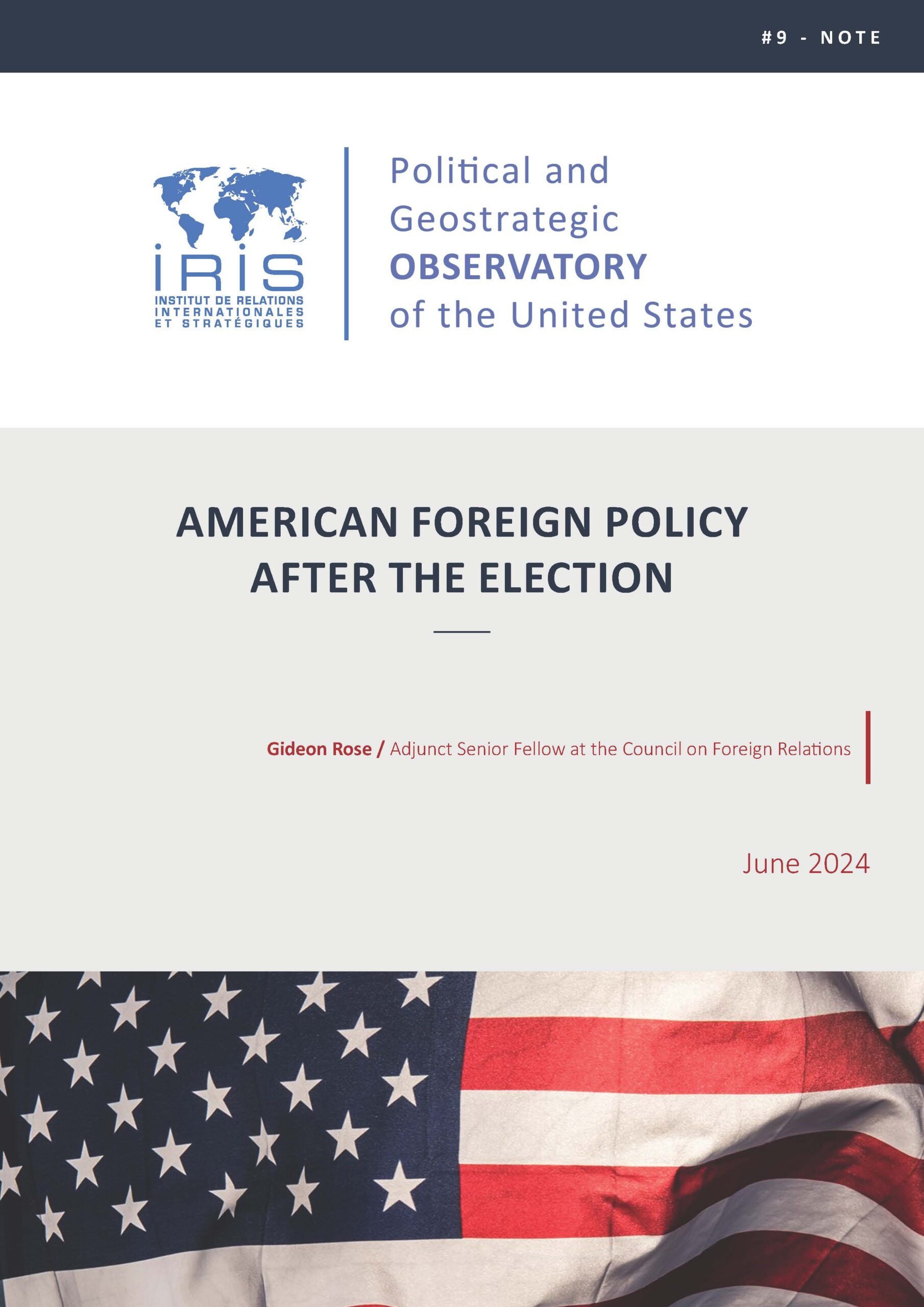 American Foreign Policy After the Election - IRIS