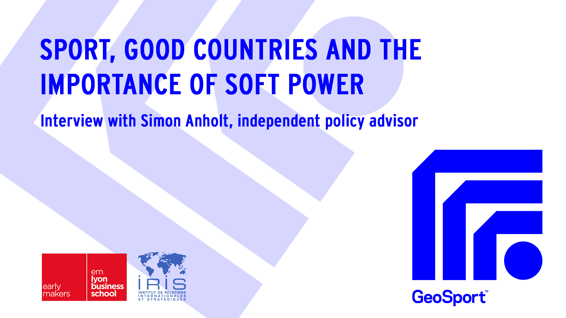 [GeoSport] Sport, good countries and the importance of soft power - IRIS