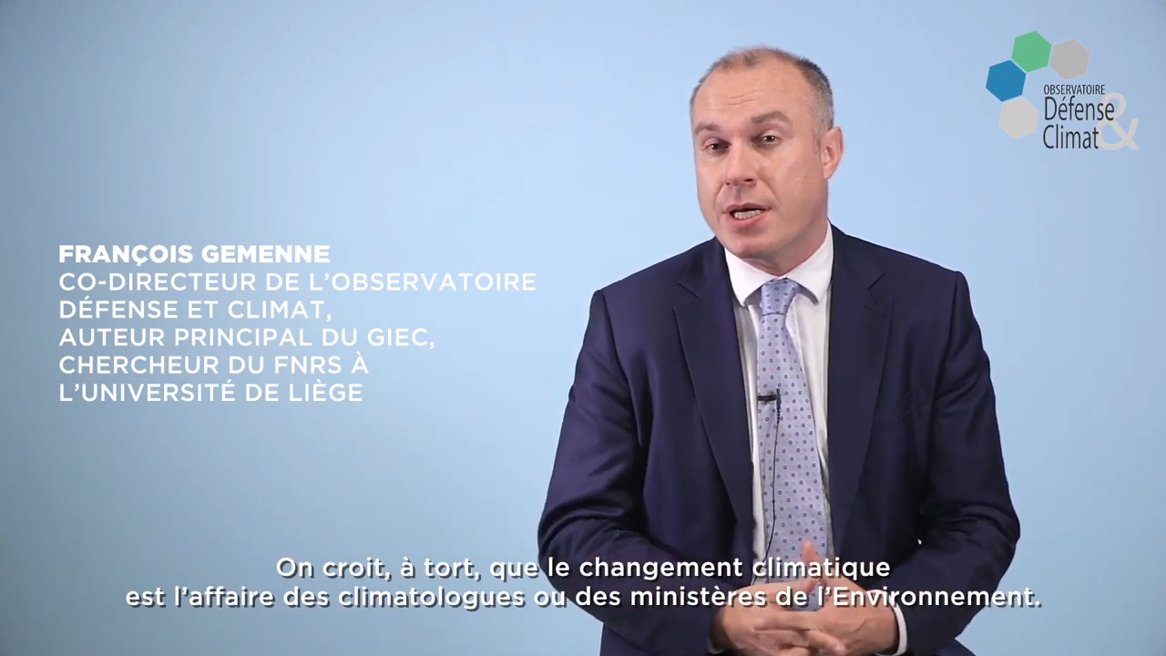 La genèse de l'Observatoire Défense et Climat - IRIS