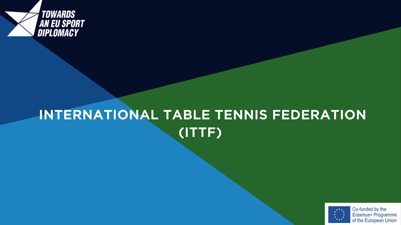 [TES-D] International Table Tennis Foundation and its TES-D pilot - IRIS