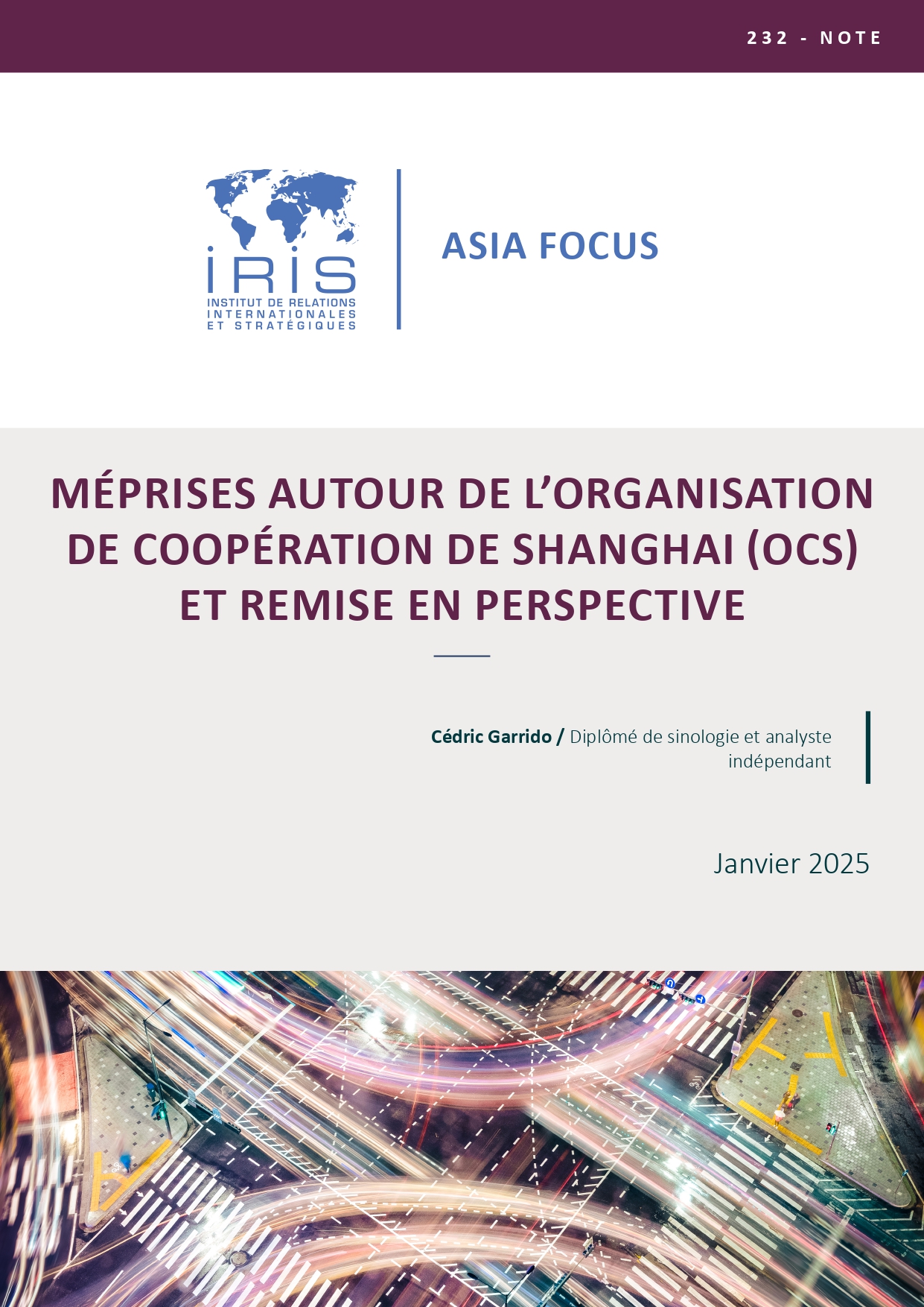 Méprise autour de l'Organisation de coopération de Shanghai (OCS) et ...