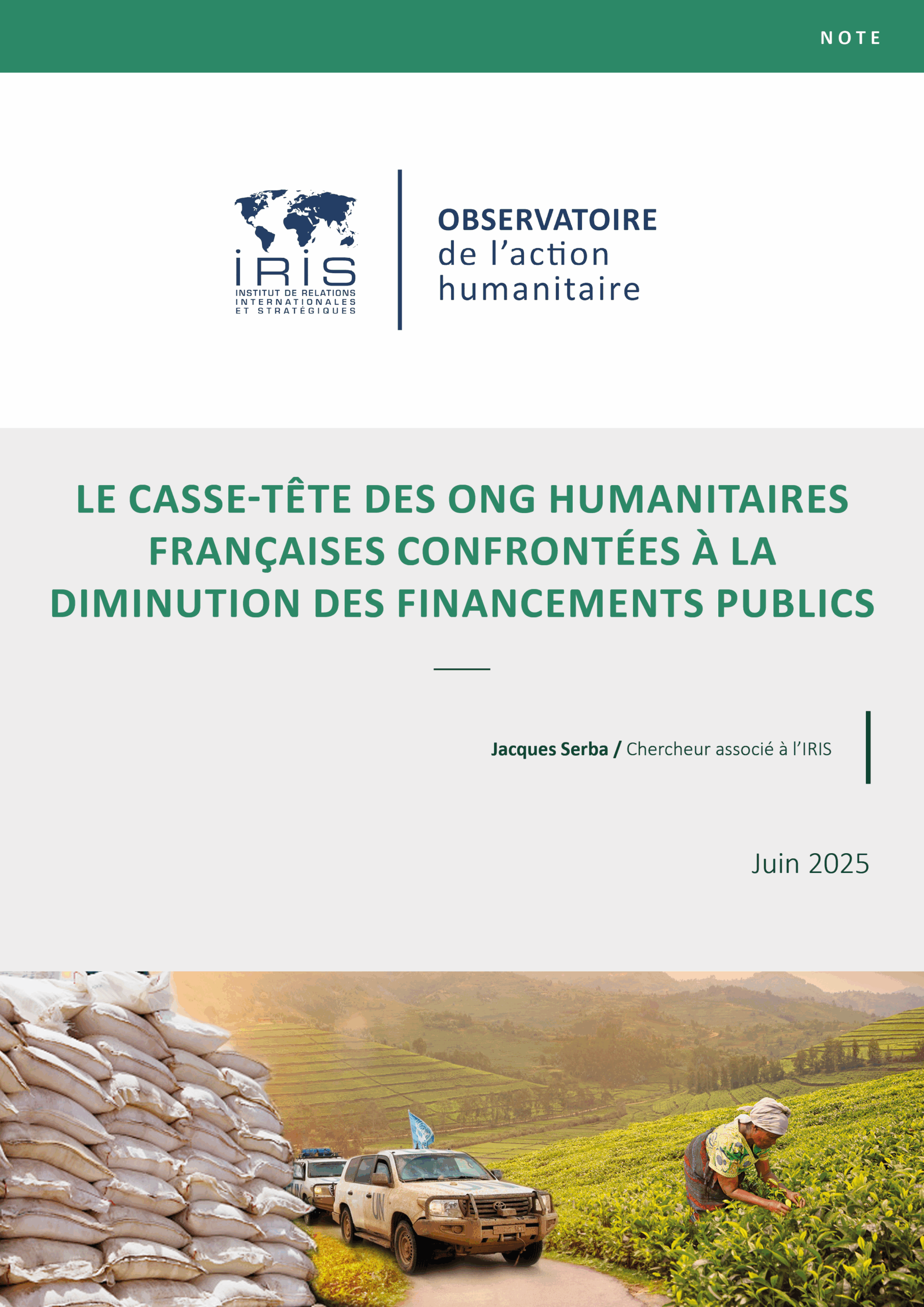 Le casse-tête des ONG humanitaires françaises confrontées à la ...