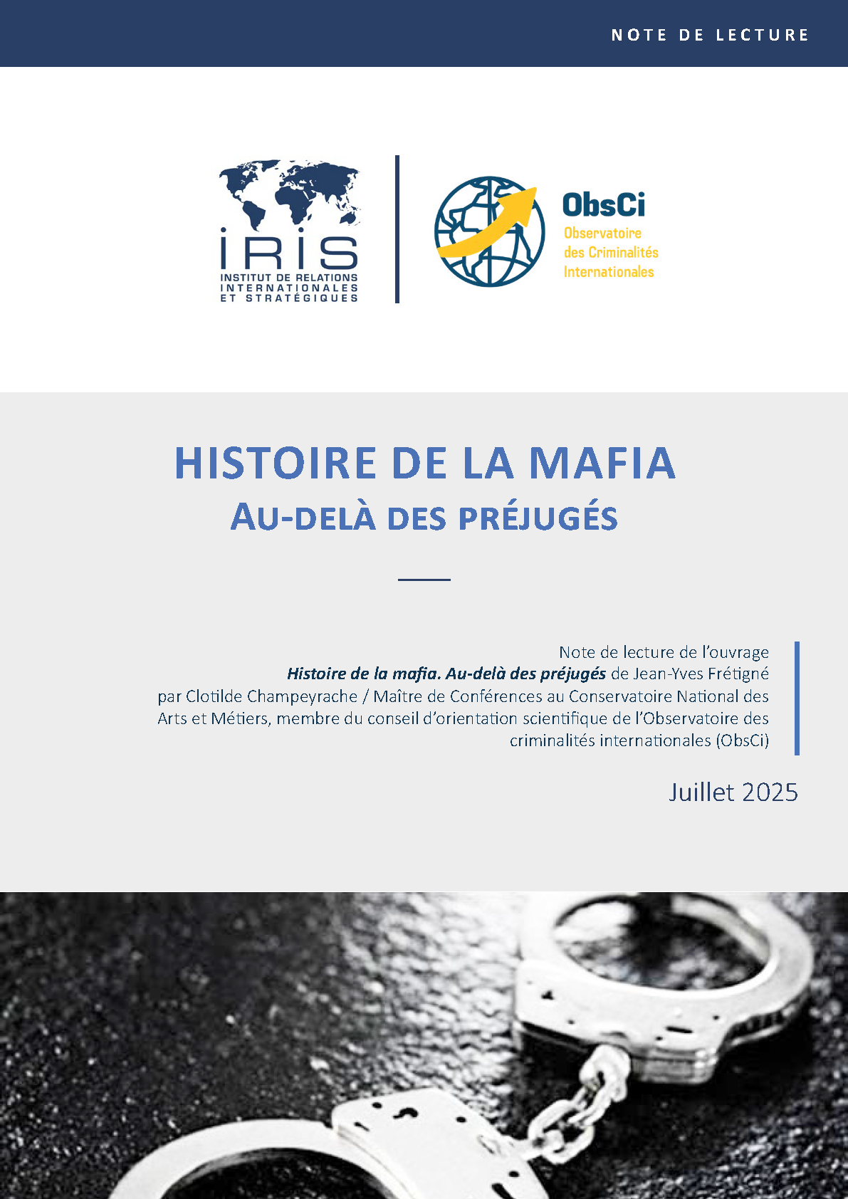 Histoire de la mafia : Au-delà des préjugés - IRIS