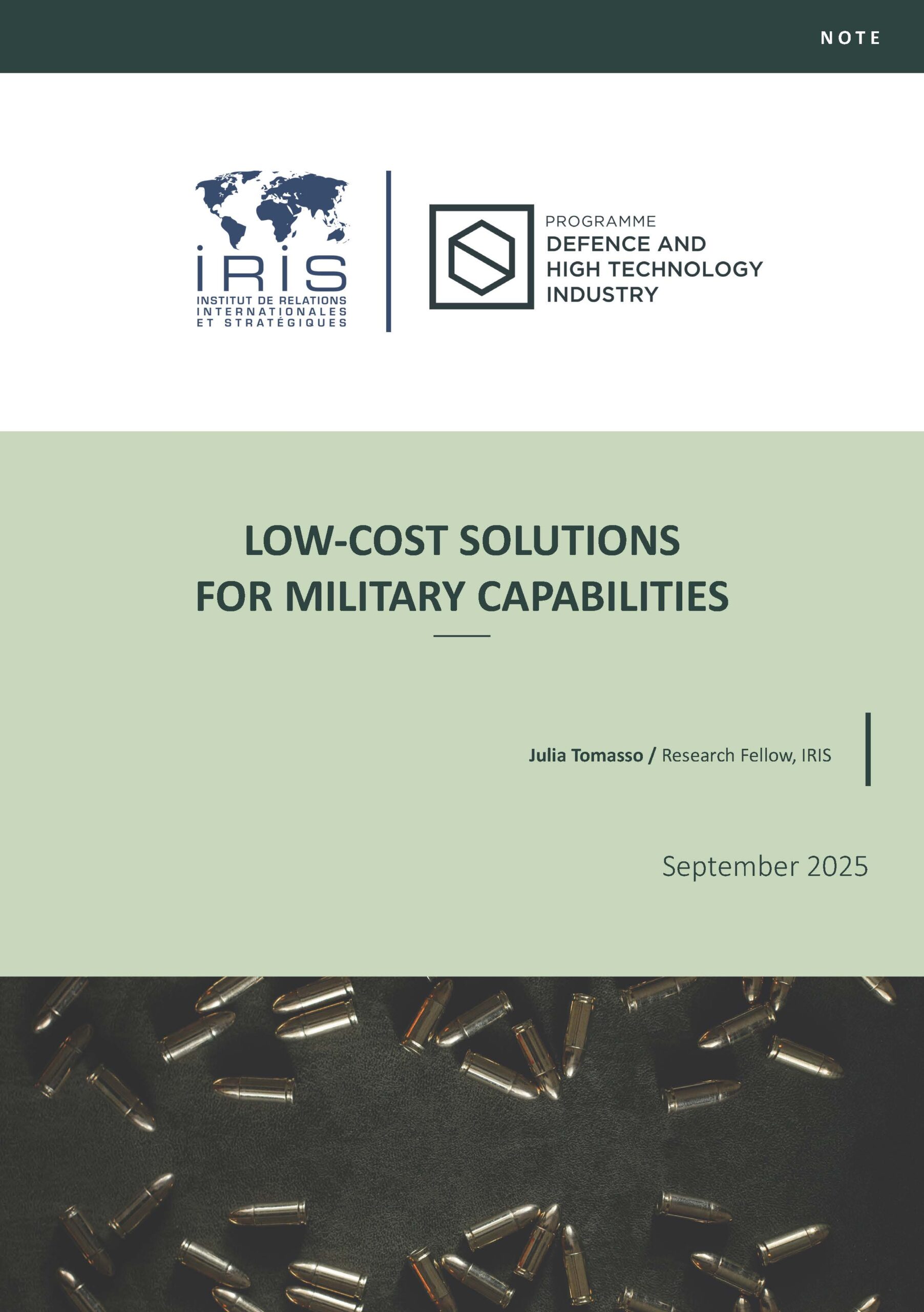 Low-Cost Solutions for Military Capabilities - IRIS