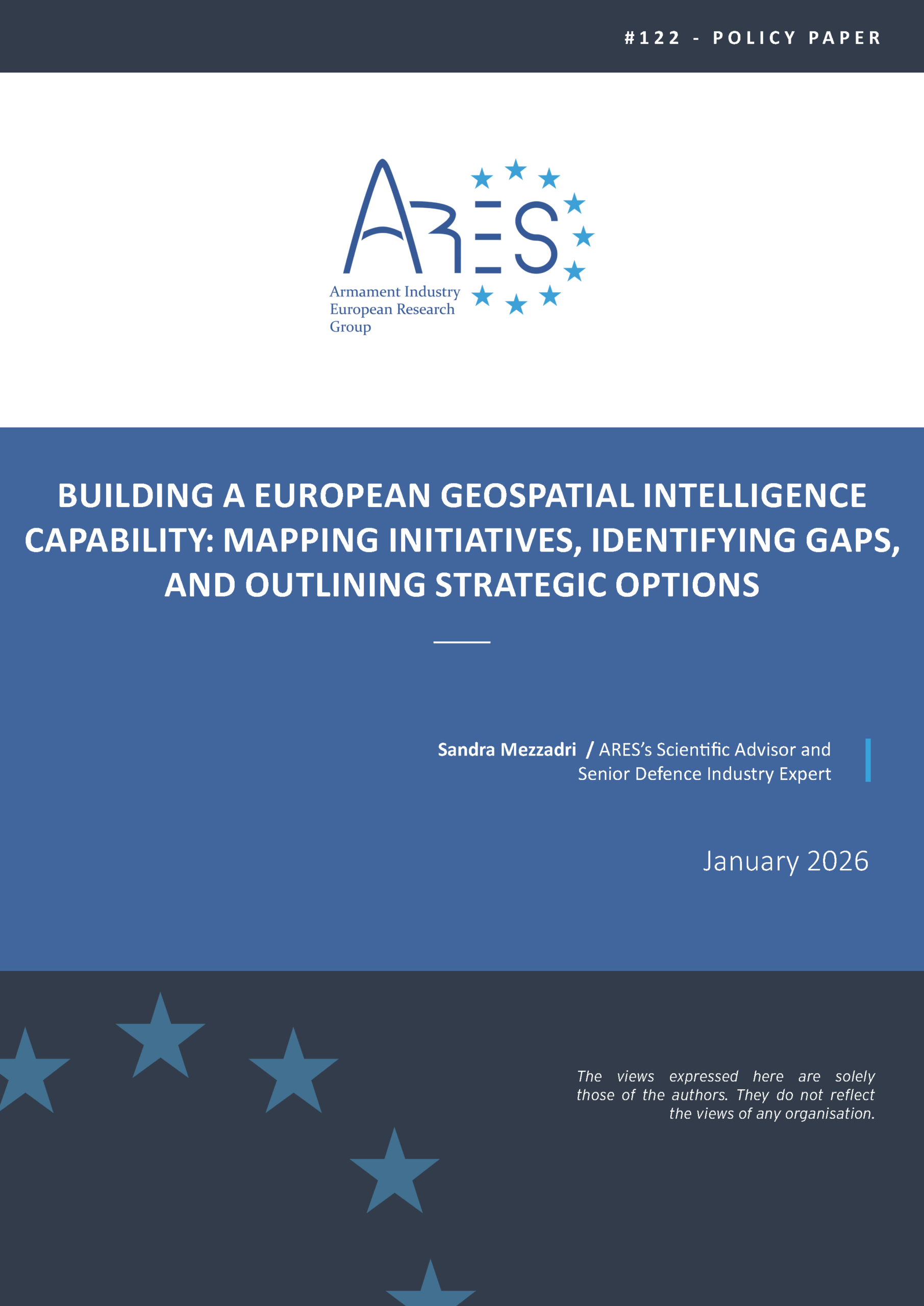 Building a European Geospatial Intelligence Capability: Mapping ...